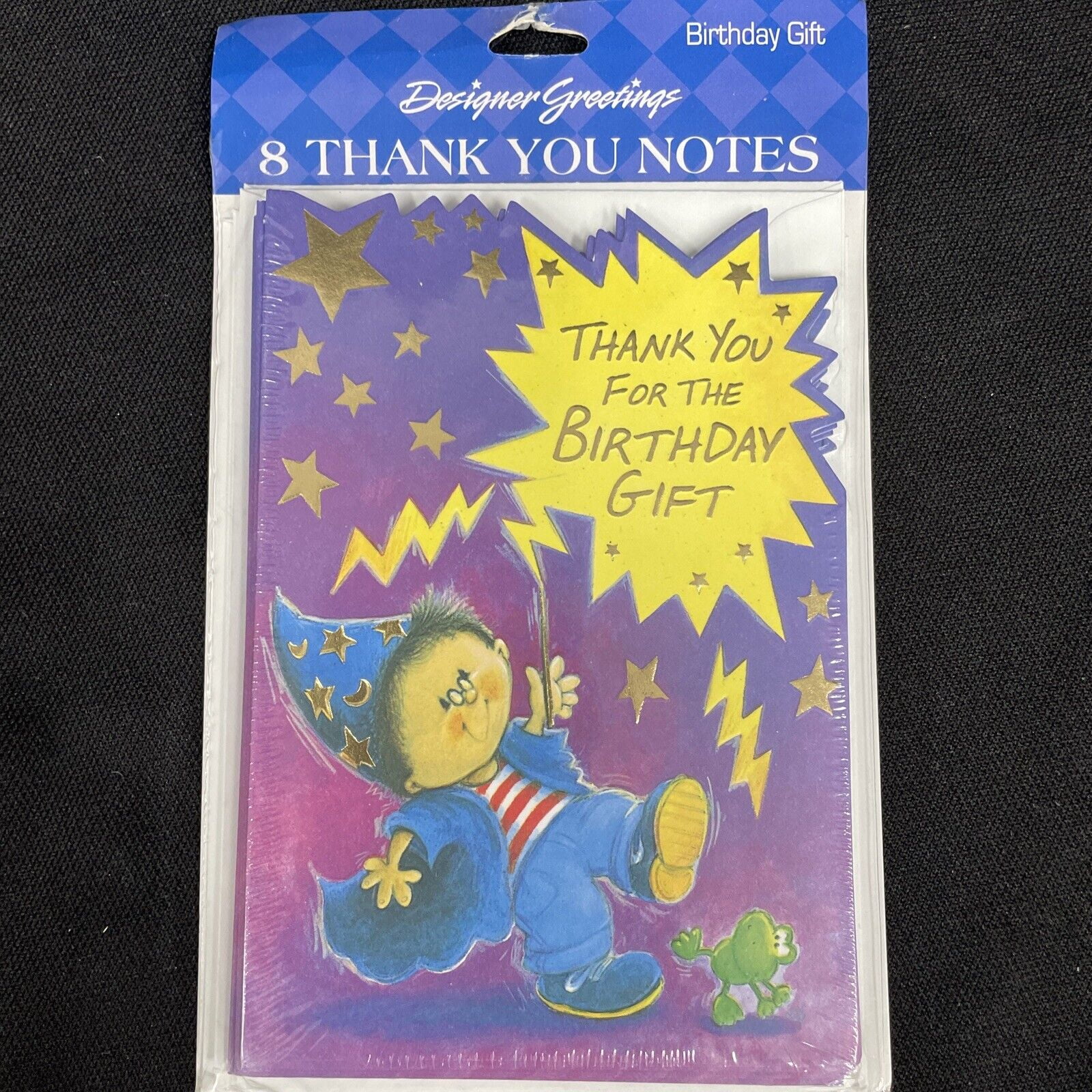 Kids Birthday Thank You Notes Wizard Theme 8Ct - Walmart.com