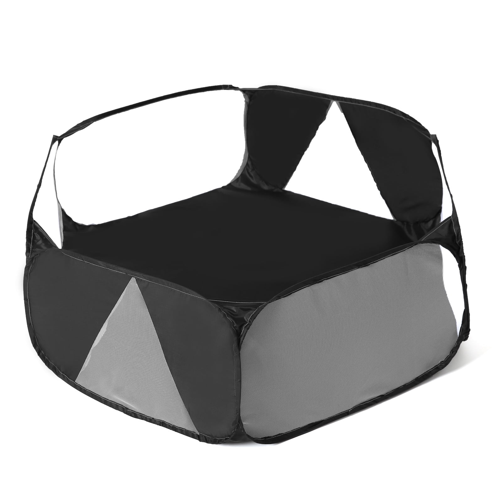 Kids Black Ball Pit Large Pop Up Childrens Ball Pits Tent for Toddlers ...