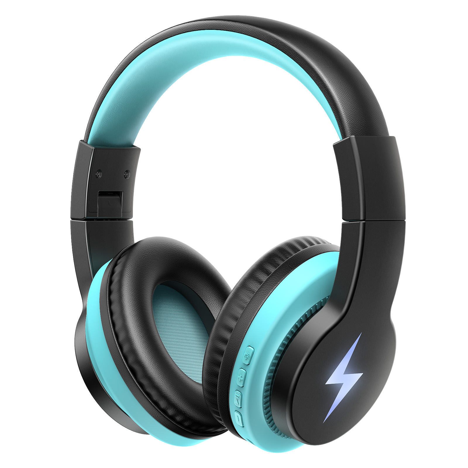 Kids Bluetooth Headphones Light Up, Wireless/Wired Headphones with ...
