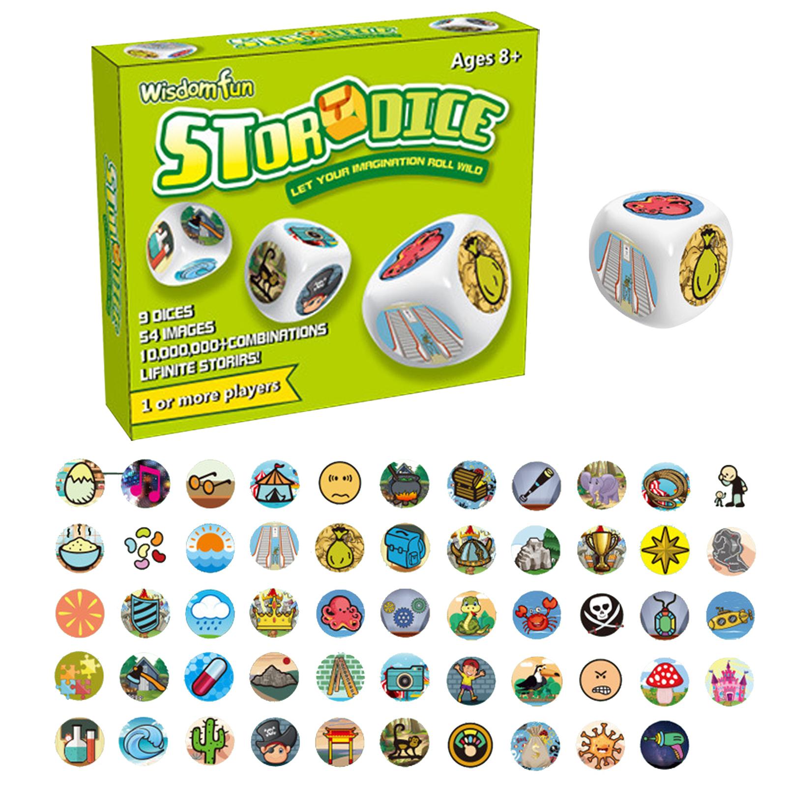 Kids Board Games,Educational Funny Storytelling Dice Game,Early ...