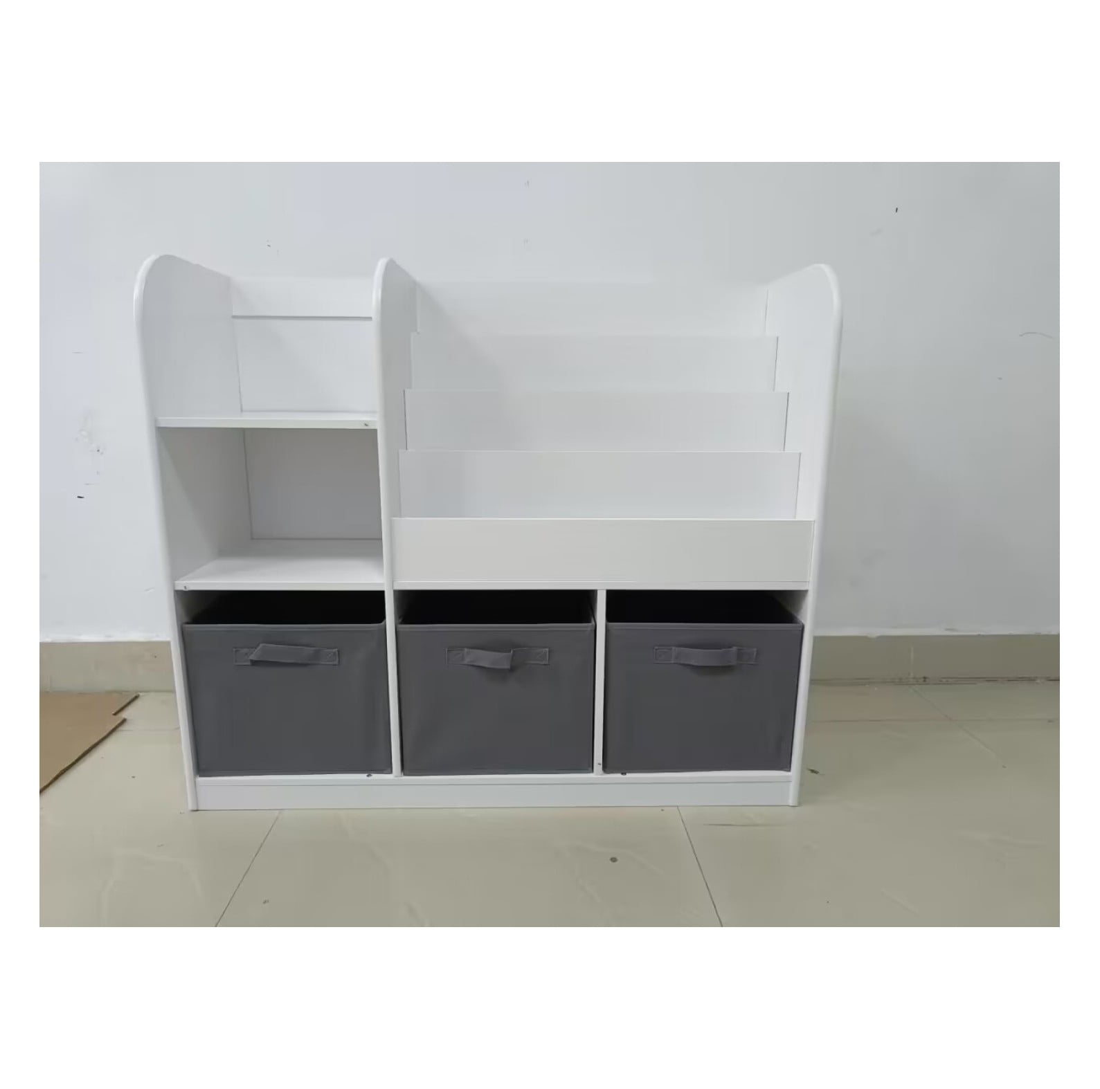 Kids Bookcase and Bookshelf, Multifunctional Bookcase with 3 ...
