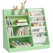 Tot Mate Kids' Bookshelf & Toy Organizer, Daycare Furniture, Reading ...