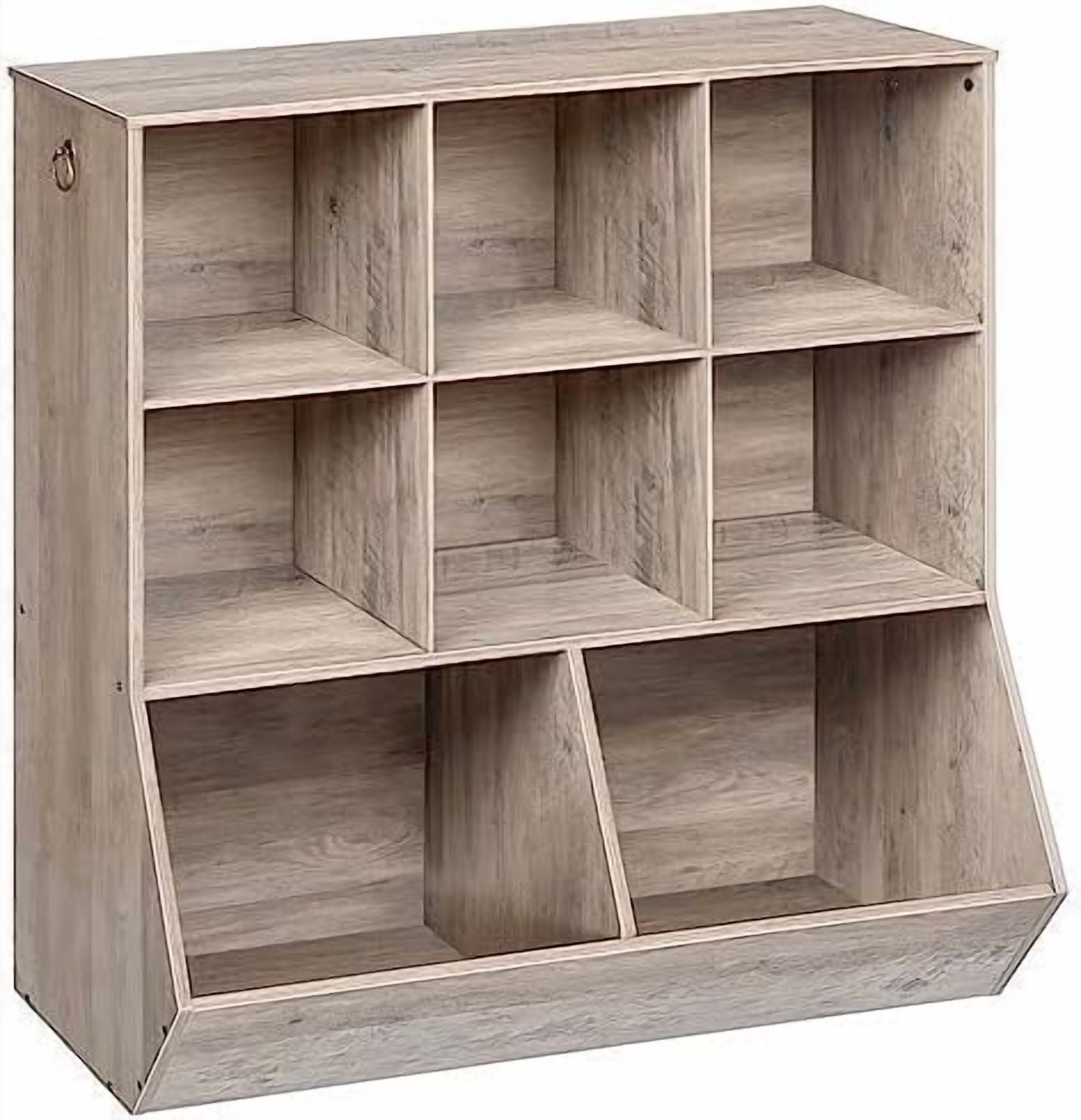 Kids Bookshelf, Toy Storage Cabinet, Kids Toy Organizer, 8 Cubicles ...