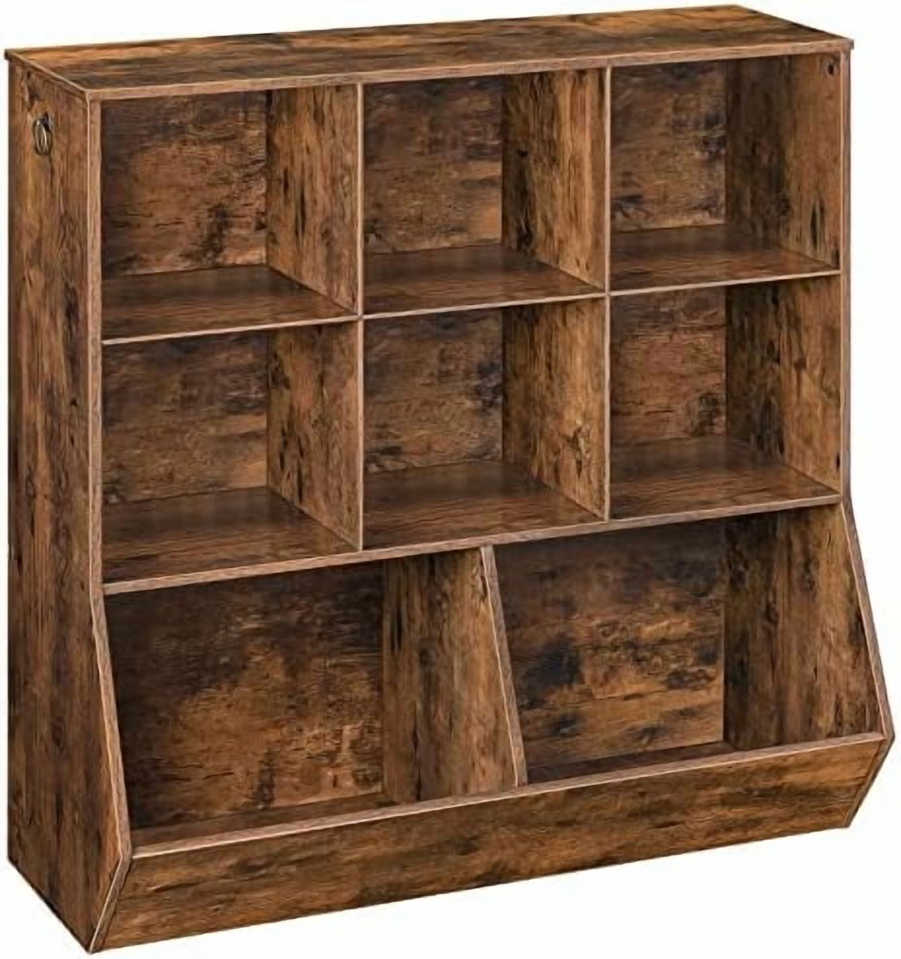 Kids Bookshelf, Toy Storage Cabinet, Kids Toy Organizer, 8 Cubicles ...