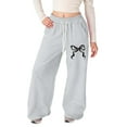 Kids Bowknot Sweatpants Joggers Sweat Pants Cute Baggy Tween Trendy ...