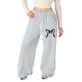 Kids Bowknot Sweatpants Joggers Sweat Pants Cute Baggy Tween Trendy ...