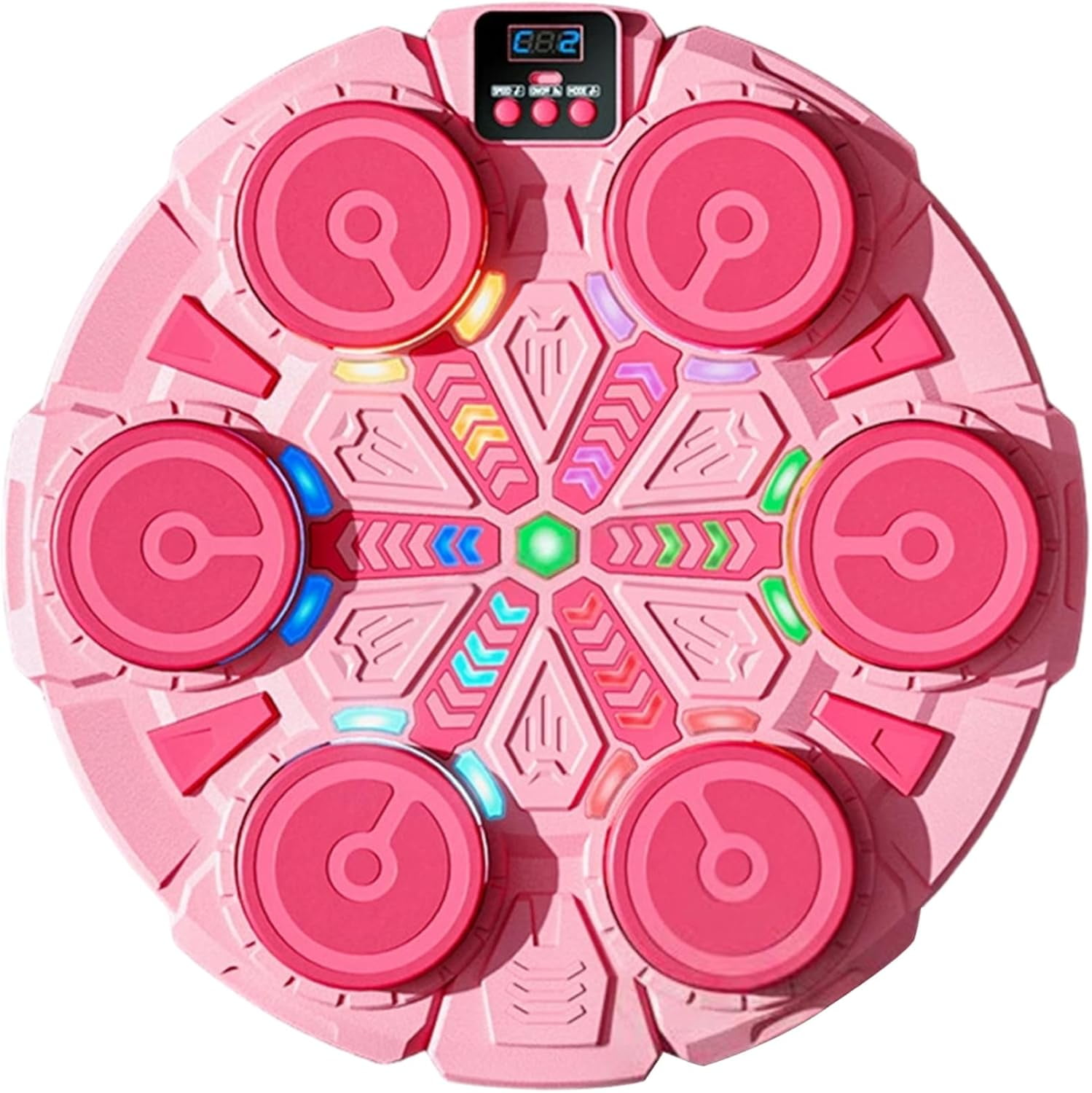 Kids Boxing Machine 5-Speed 2 Modes Music Boxing Machine with LED ...