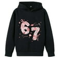 Kids Boys Girls 67 Hoodies Long Sleeve Rap Hooded Sweatshirt Hip-hop ...