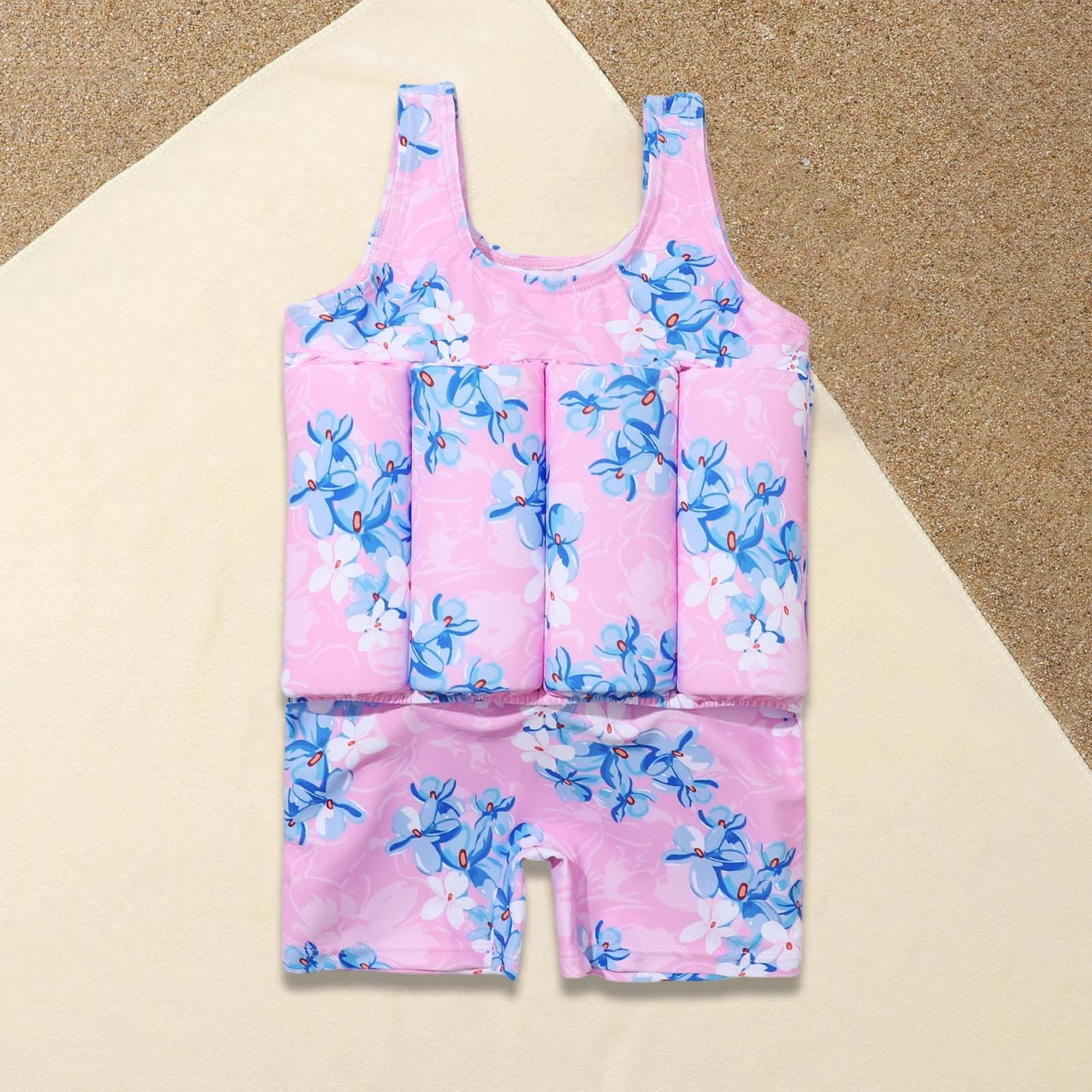Kids Boys Girls Floatation Swimsuit with Adjustable Buoyancy Baby Float ...