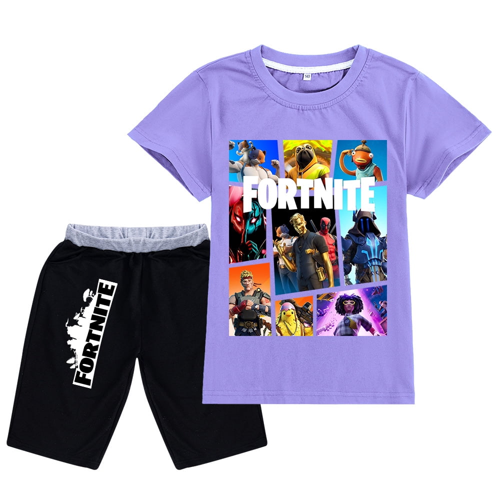 Kids Boys Girls Fortnites Multiplayer Video Game Cartoon Graphics ...