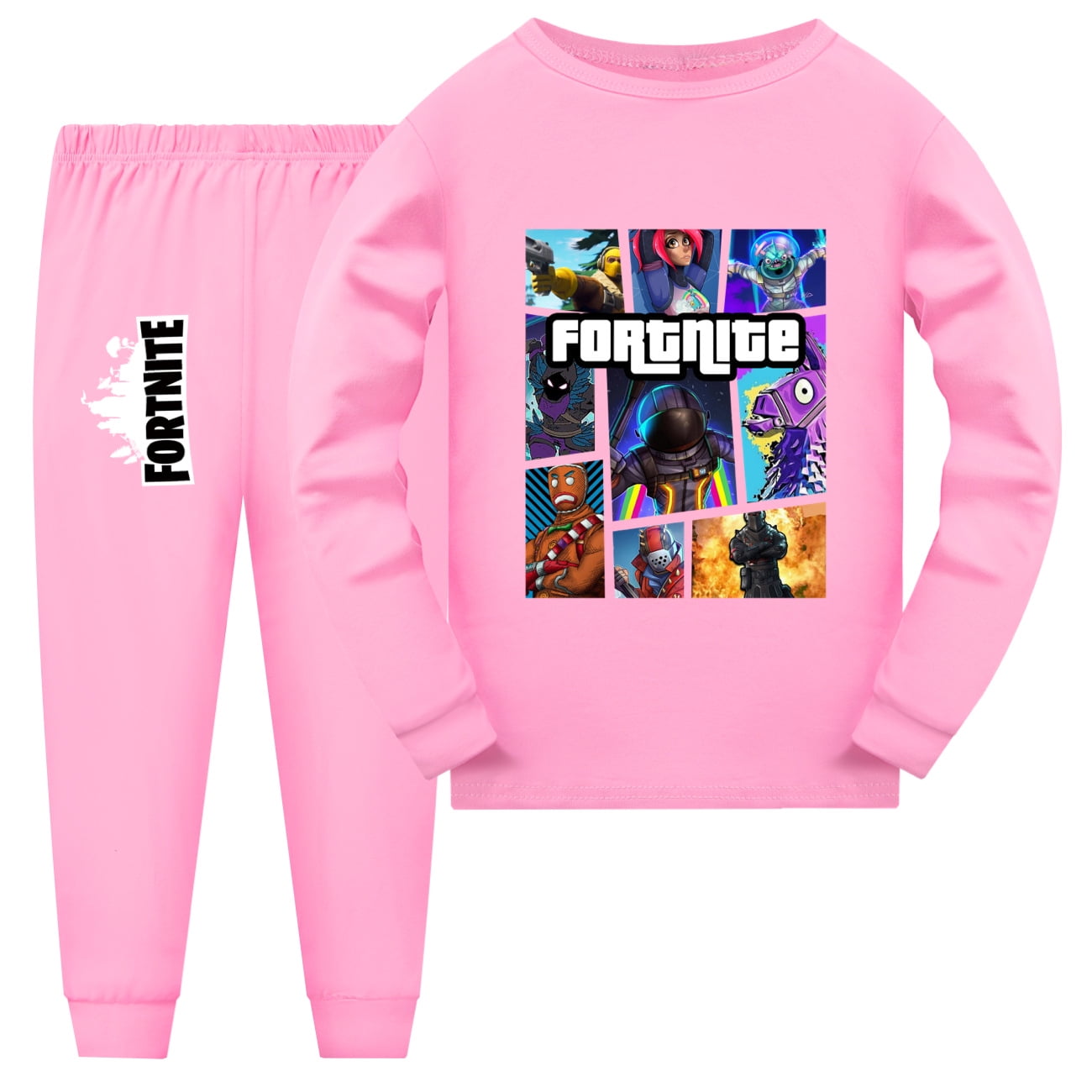 Kids Boys Girls Fortnites Multiplayer Video Game Cartoon Graphics ...