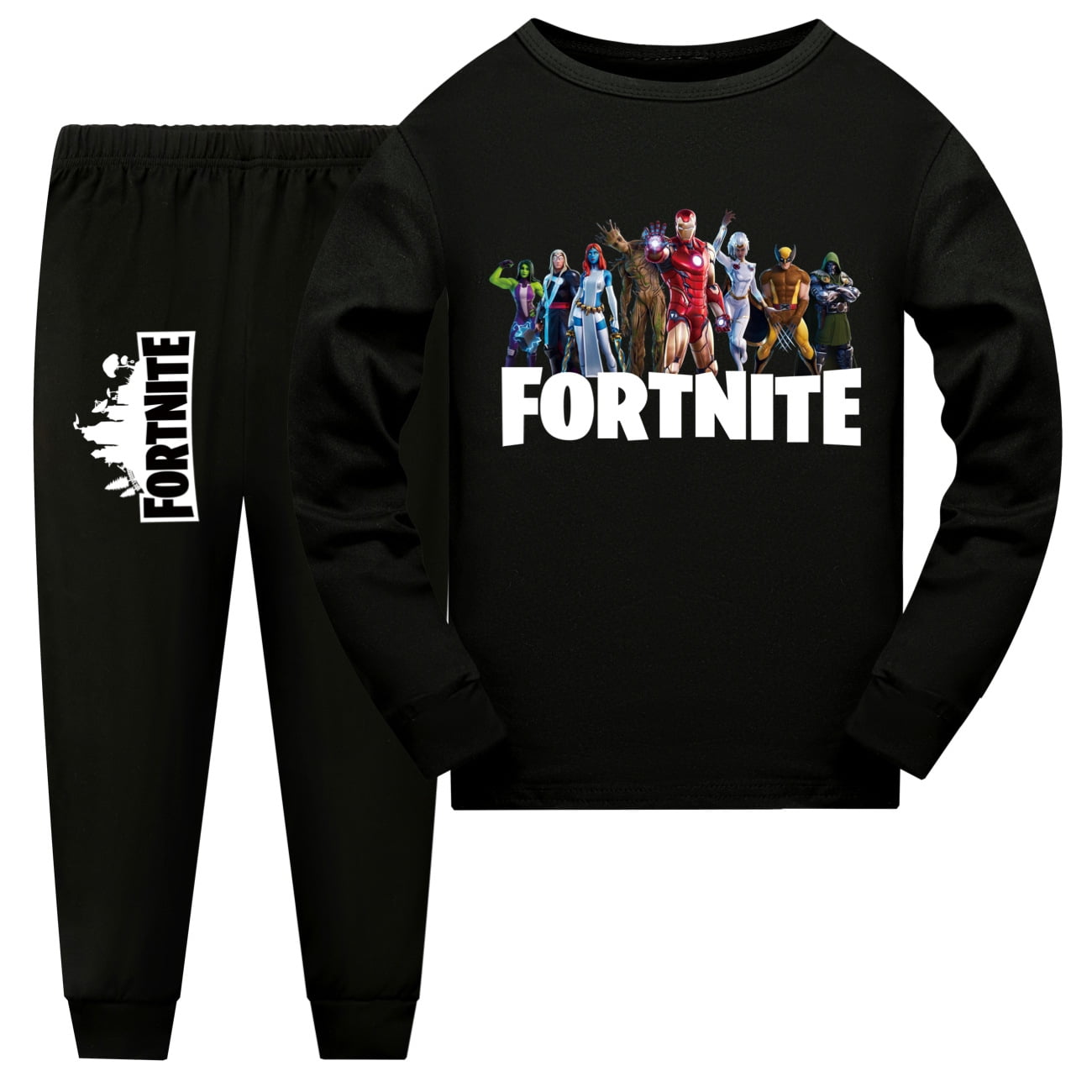 Kids Boys Girls Fortnites Multiplayer Video Game Cartoon Graphics ...