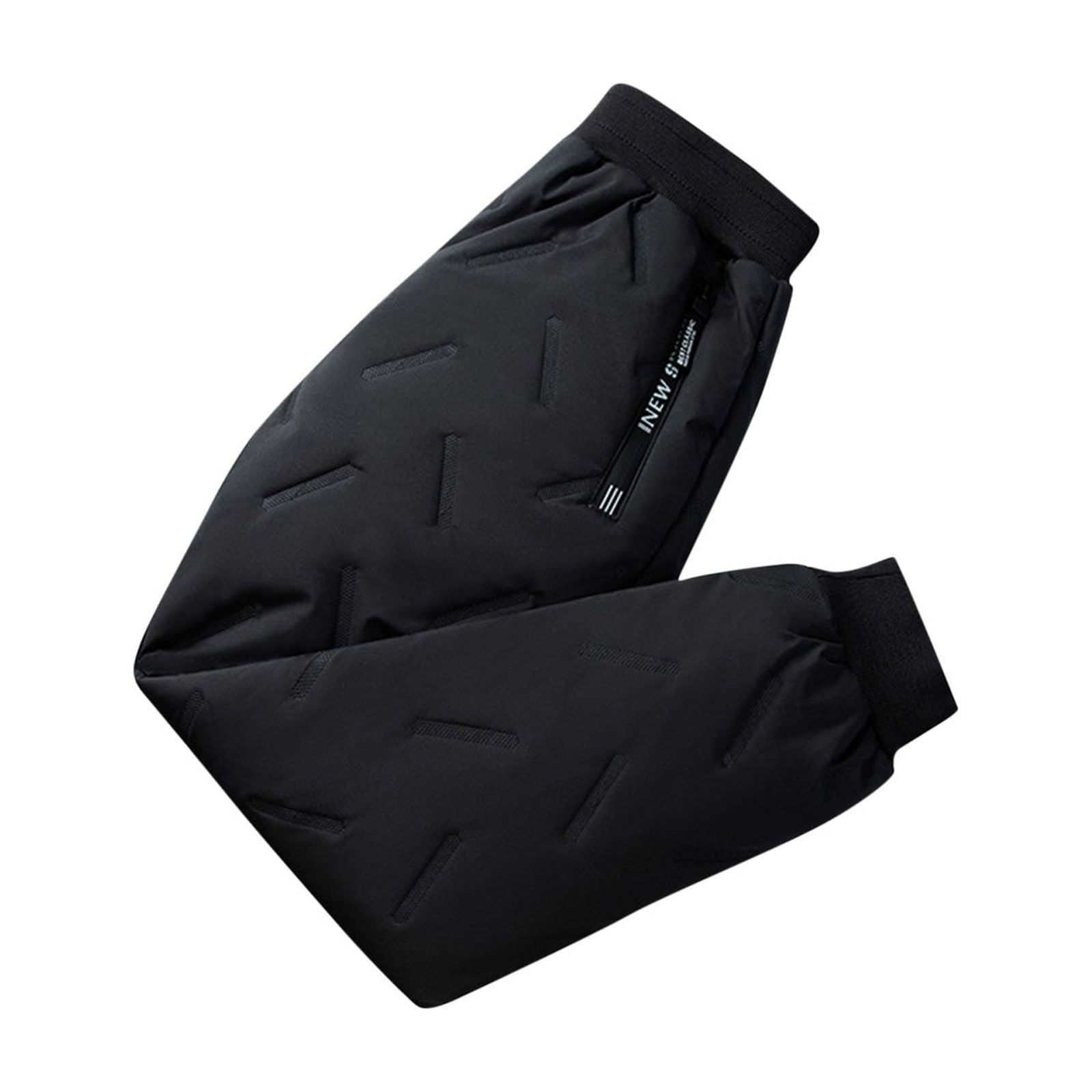 Kids Boys Girls Winter Snow Pant Fleece Lined Waterproof Thickened Down ...