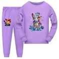 Kids Boys Girls Zootopia2 Nick Judy Gary Snake 2-Piece Cartoon Graphics ...