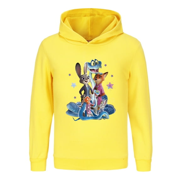 Kids Boys Girls Zootopia2 Nick Judy Gary Snake Anime Cartoon Graphic ...