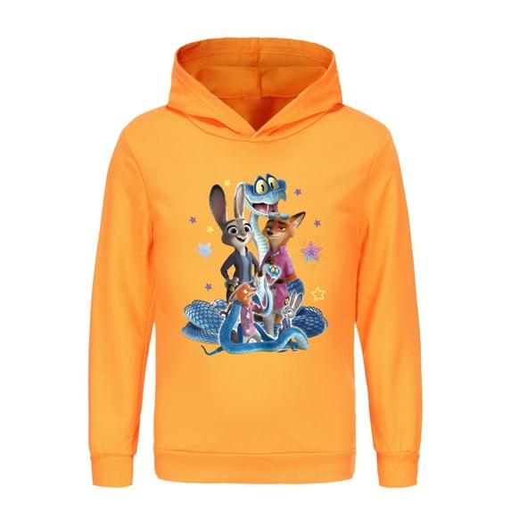 Kids Boys Girls Zootopia2 Nick Judy Gary Snake Anime Cartoon Graphic ...