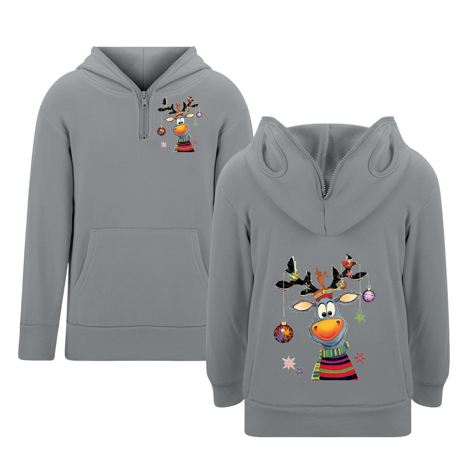 Kids Boys Graphic Hoodie Pullover Sweatshirt – Pocket Front And Zipper ...