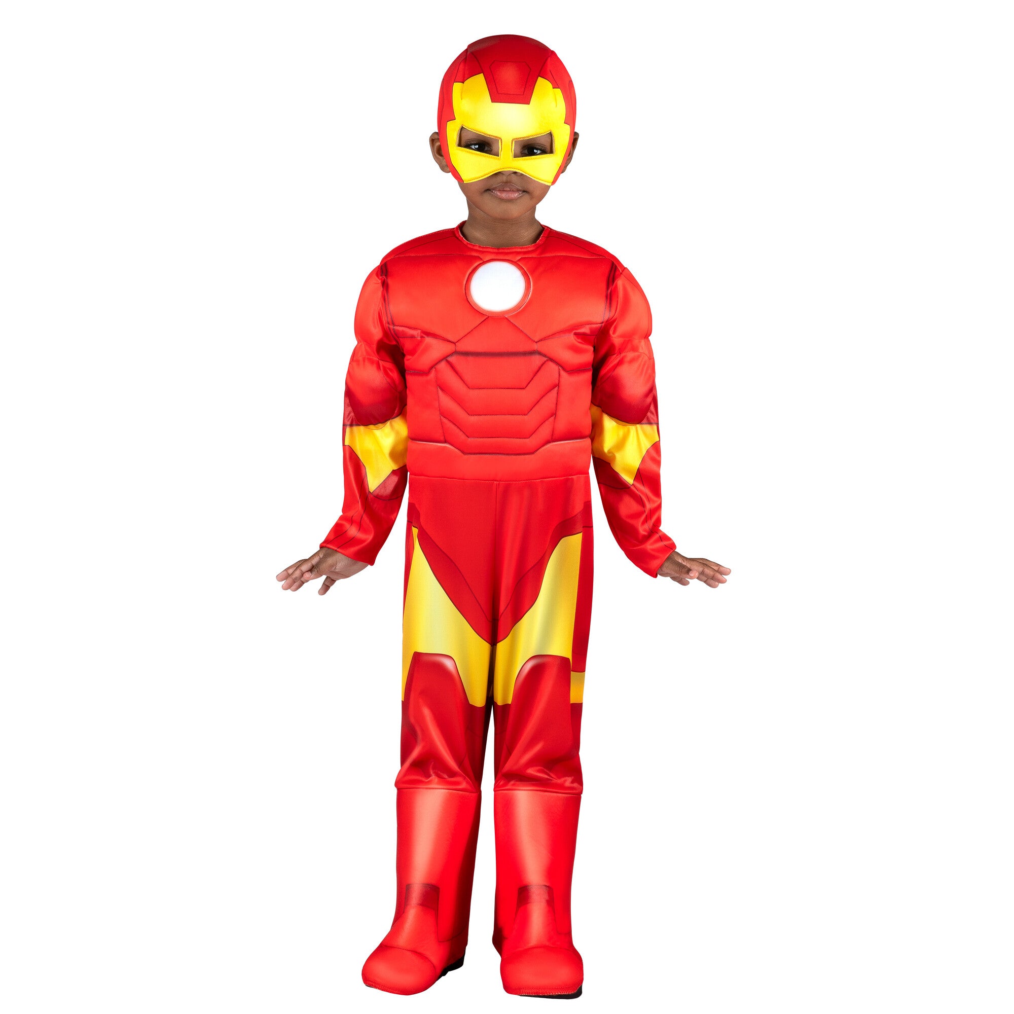 Kids Boys Iron Man Soft Mask Marvel Toddler Costume - Walmart.com