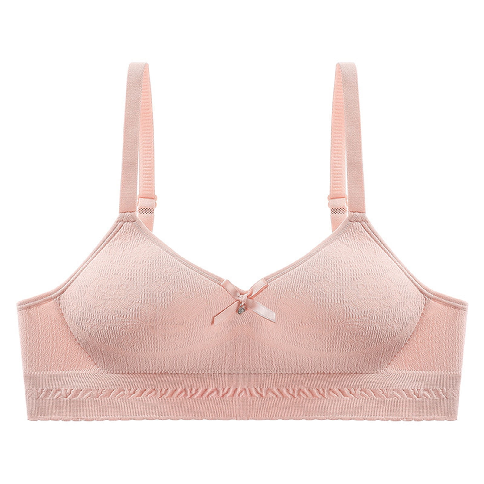 Kids Bras for Girls Teen Girls Seamless Wireless Bra with Adjustable ...