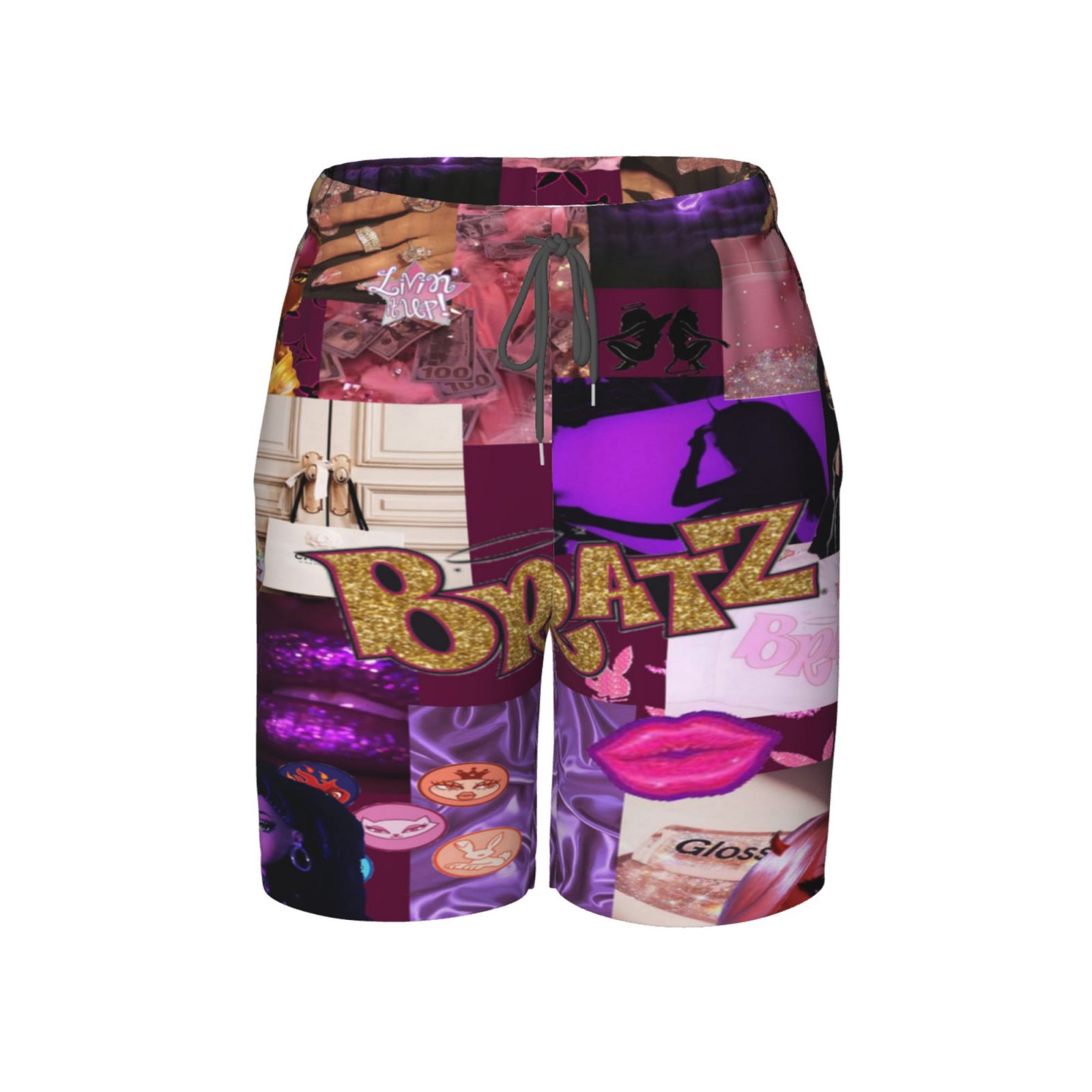 Kids Brat-z Beach Shorts with Mesh Liner Swim Trunks Swim Shorts Quick ...
