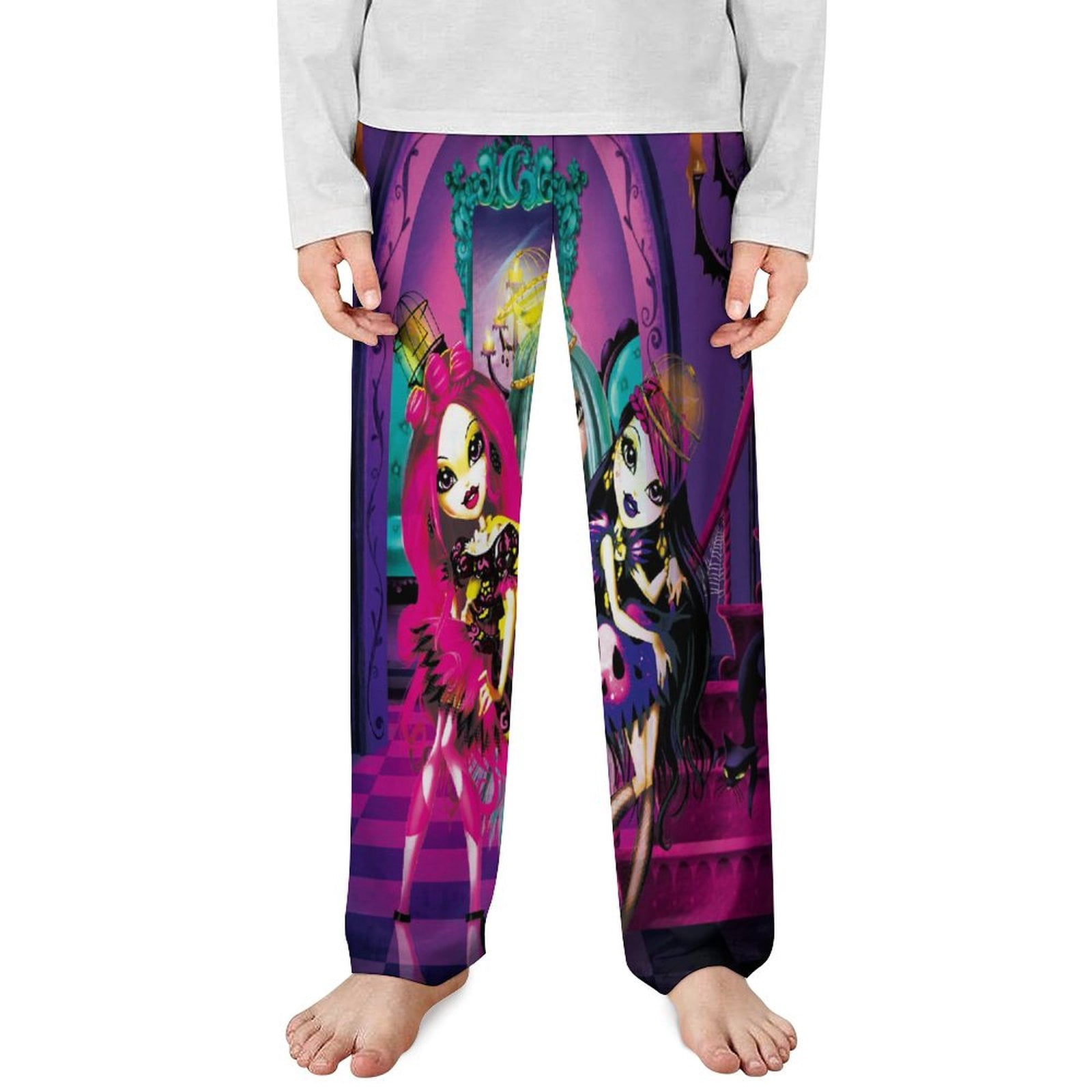 Kids Brat-z Pajama Pants Cartoon Long Pj Pants Cute Elastic Waist ...