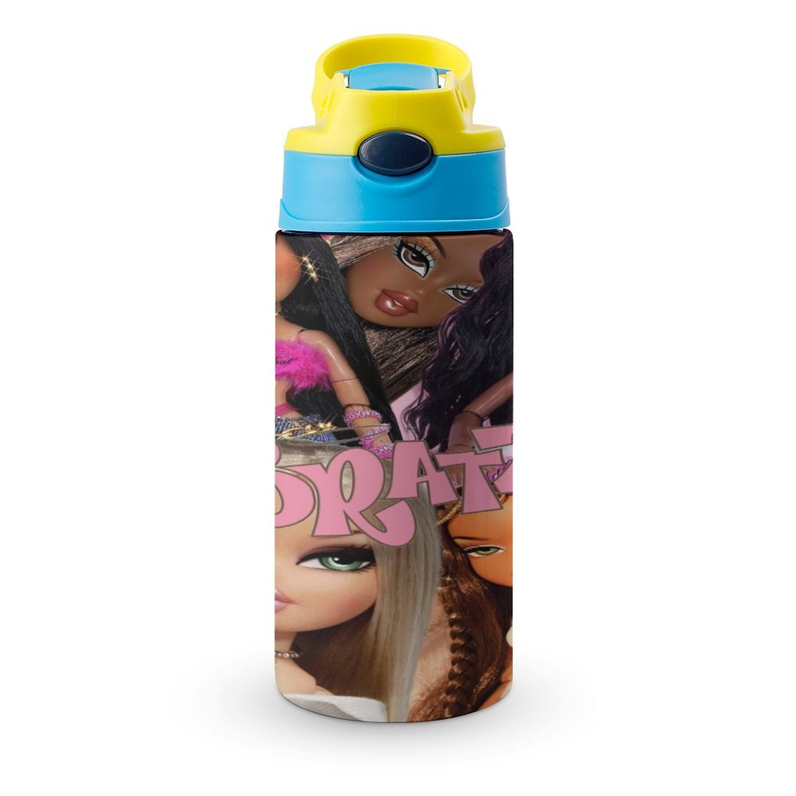 Kids Brat-z Water Bottle Insulated Stainless Steel Water Bottles with ...