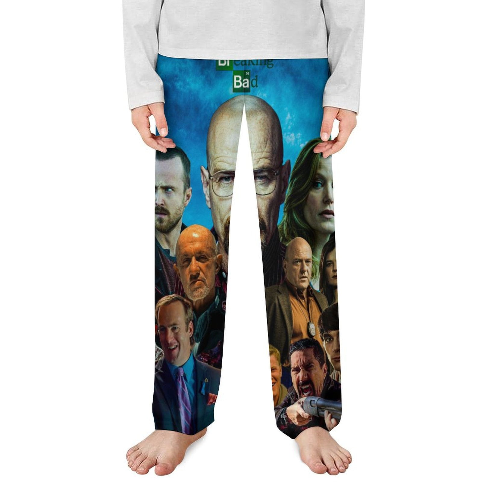 Kids Breaking Bad Pajama Pants Long Sleep Pants Drawstring Lounge ...