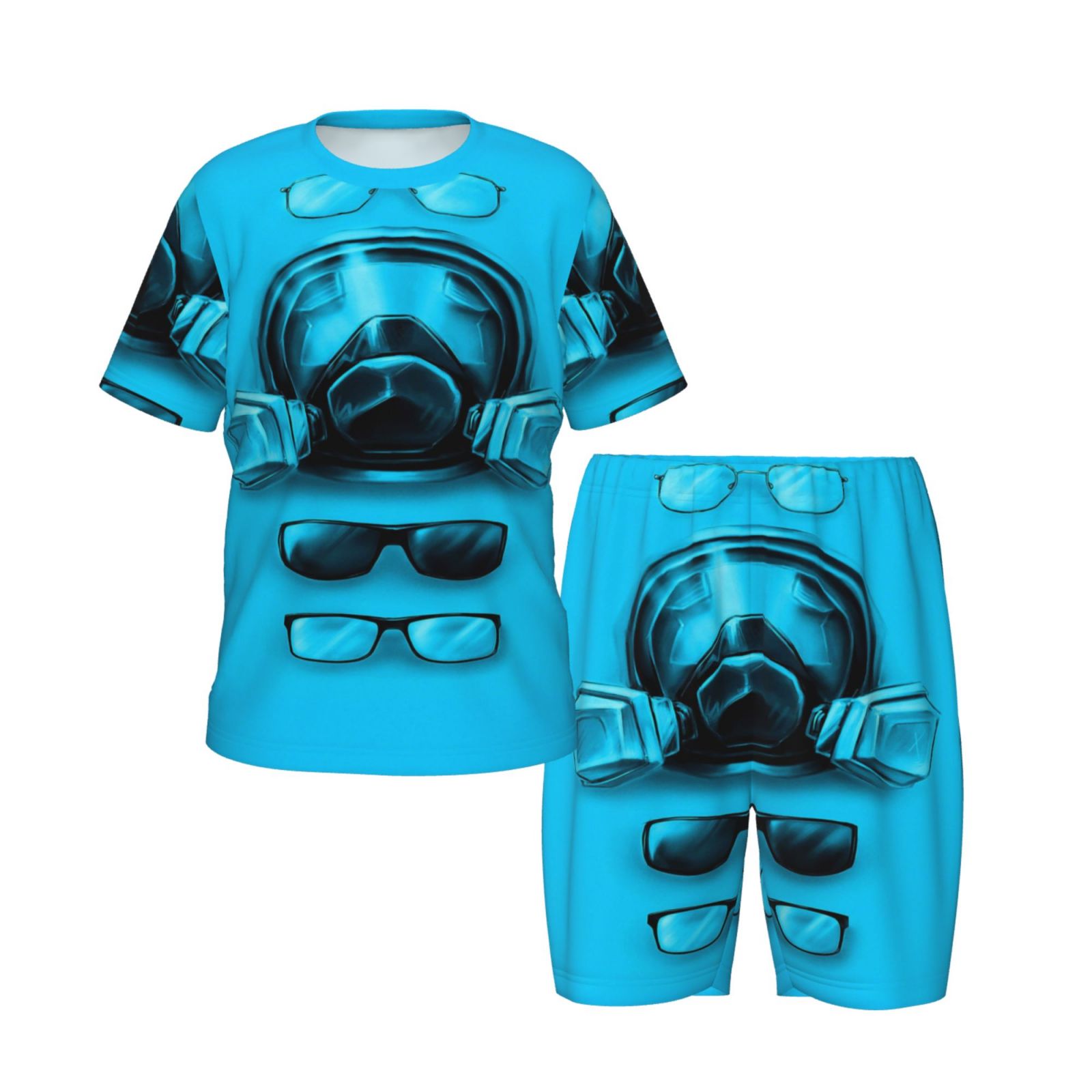 Kids Breaking Bad Pajamas Set Cartoon Sleepwear Short Set Outfit For ...