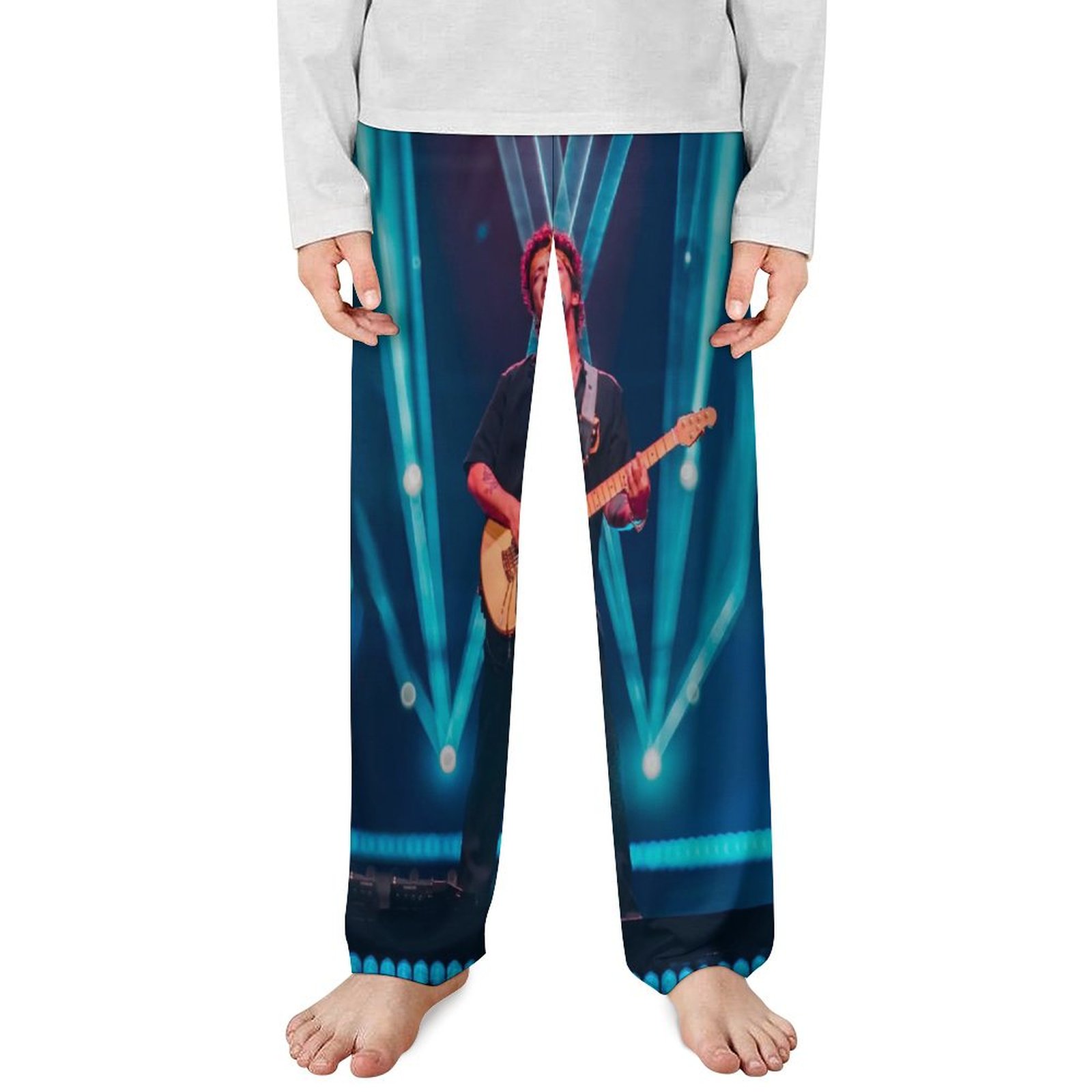 Kids Bru-no Mar Pajama Pants Cartoon Long Pj Pants Cute Elastic Waist ...