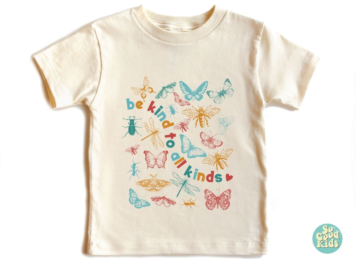 Kids Bugs Shirt, Baby Entomology Shirt, Be Kind To All Kinds Shirt ...