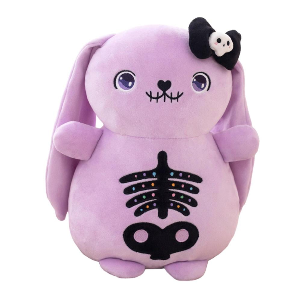 Kids Bunny Plush Toy | Spooky Skeleton Rabbit Stuffed Animal | Bunny ...