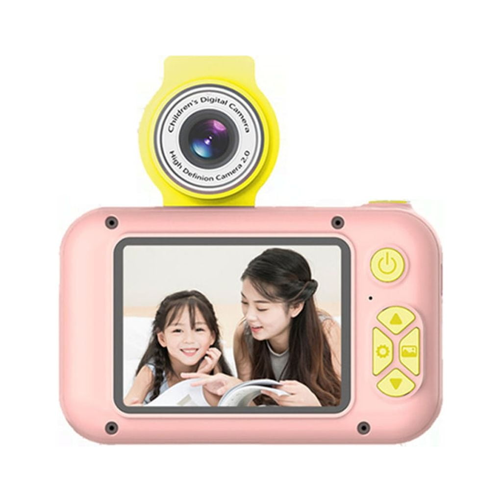 Kids Camera 2.4in IPS Screen 180° Flip Lens Selfie Digital Cam for 4 to ...