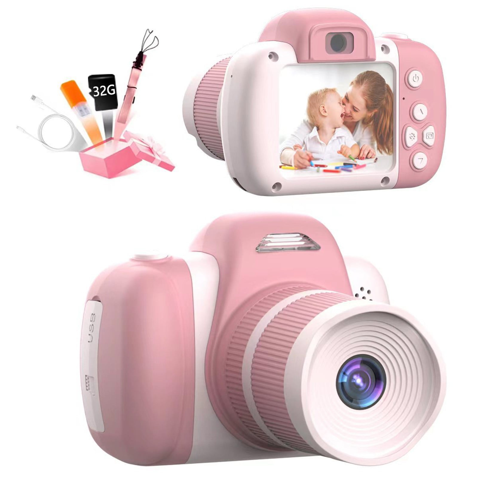 Kids Camera-Digital Camera 20MP 2.0 Inch LCD Screen 18X Digital Zoom ...