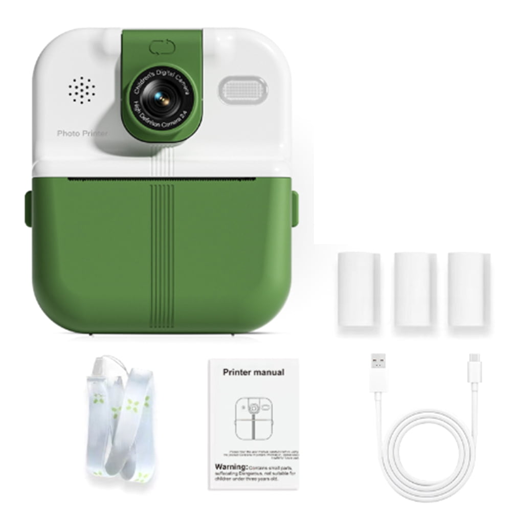 Kids Camera Instant Print 1080P HD Children Digital for Boy Girl Gifts ...