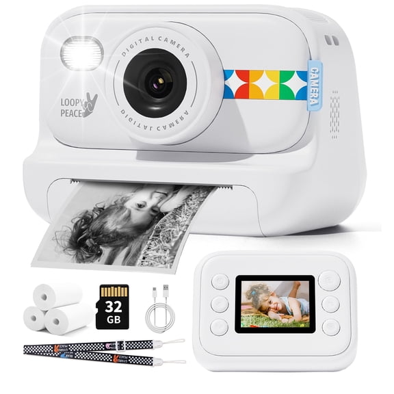 Kodak Printomatic Instant Print Camera - Portable Camera Prints on Zink ...