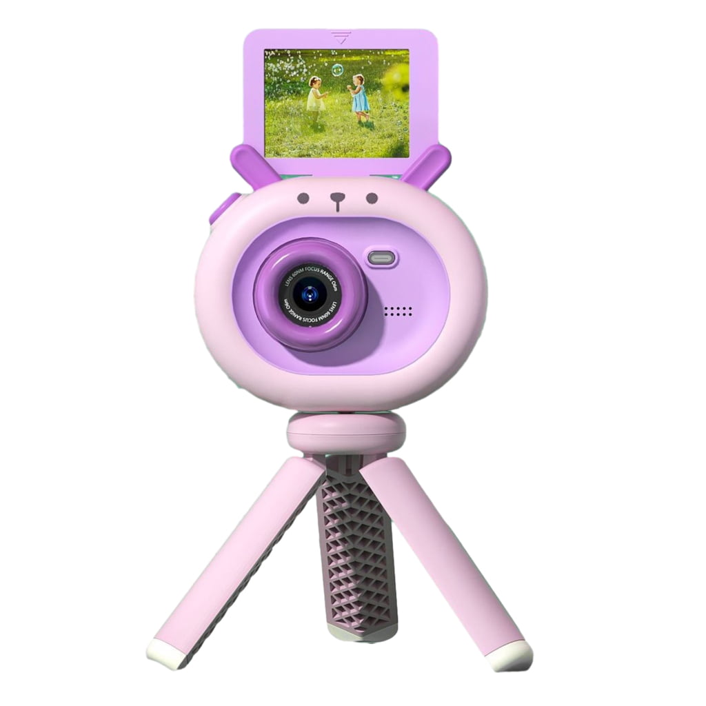 Kids Camera with Tripod & Flip Screen 2.4 Inch Screen 1080P Video ...