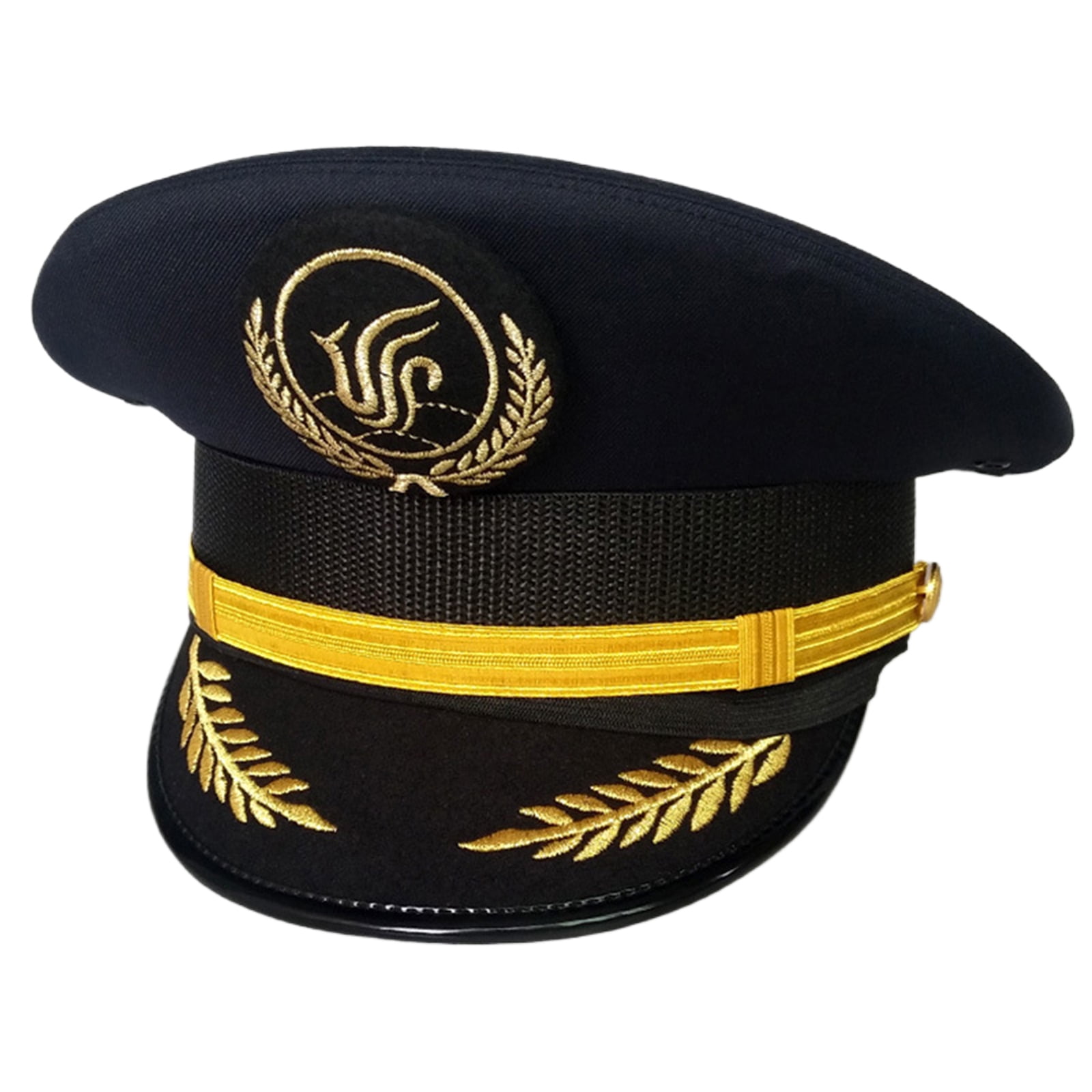 Kids Captain Cap Airline Captain Hat Large Brim Multiple Pattern and ...