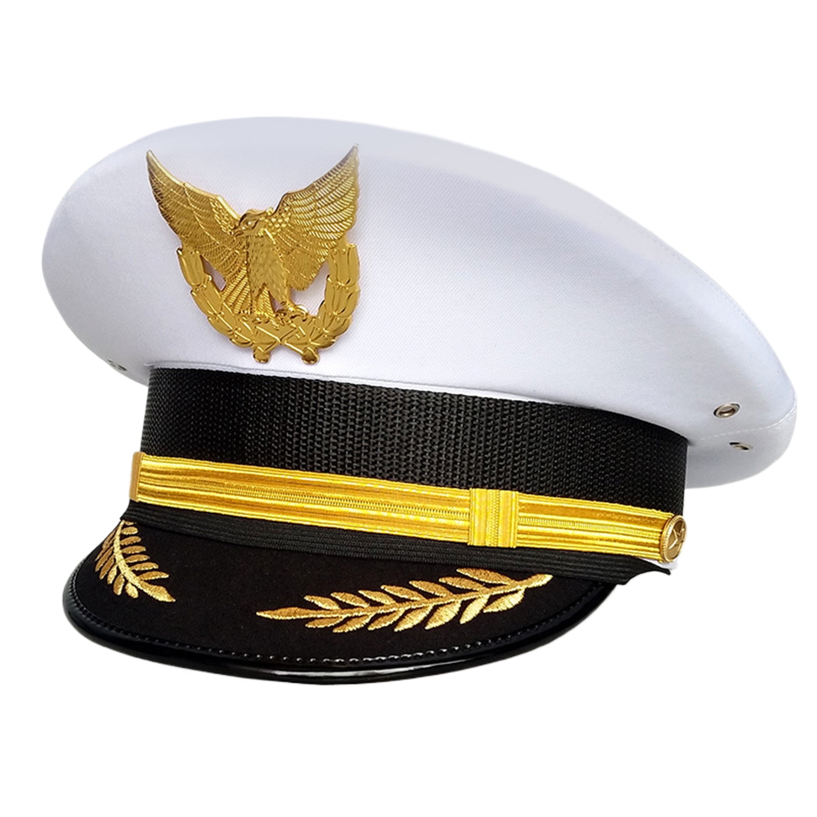 Kids Captain Cap Airline Captain Hat Large Brim Multiple Pattern and ...