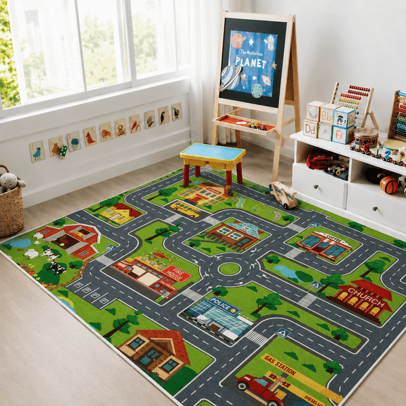 Race Track Mat