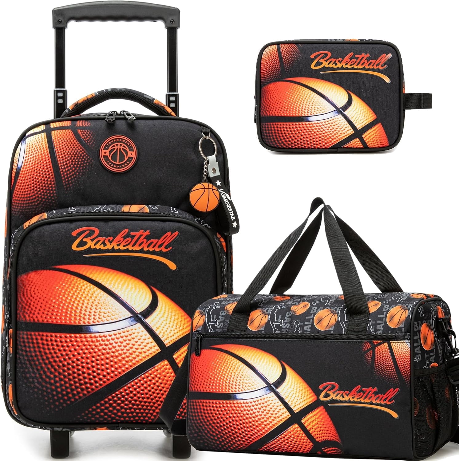 Kids Carry on Luggage Sets Rolling Suitcases with Wheels for Boys ...