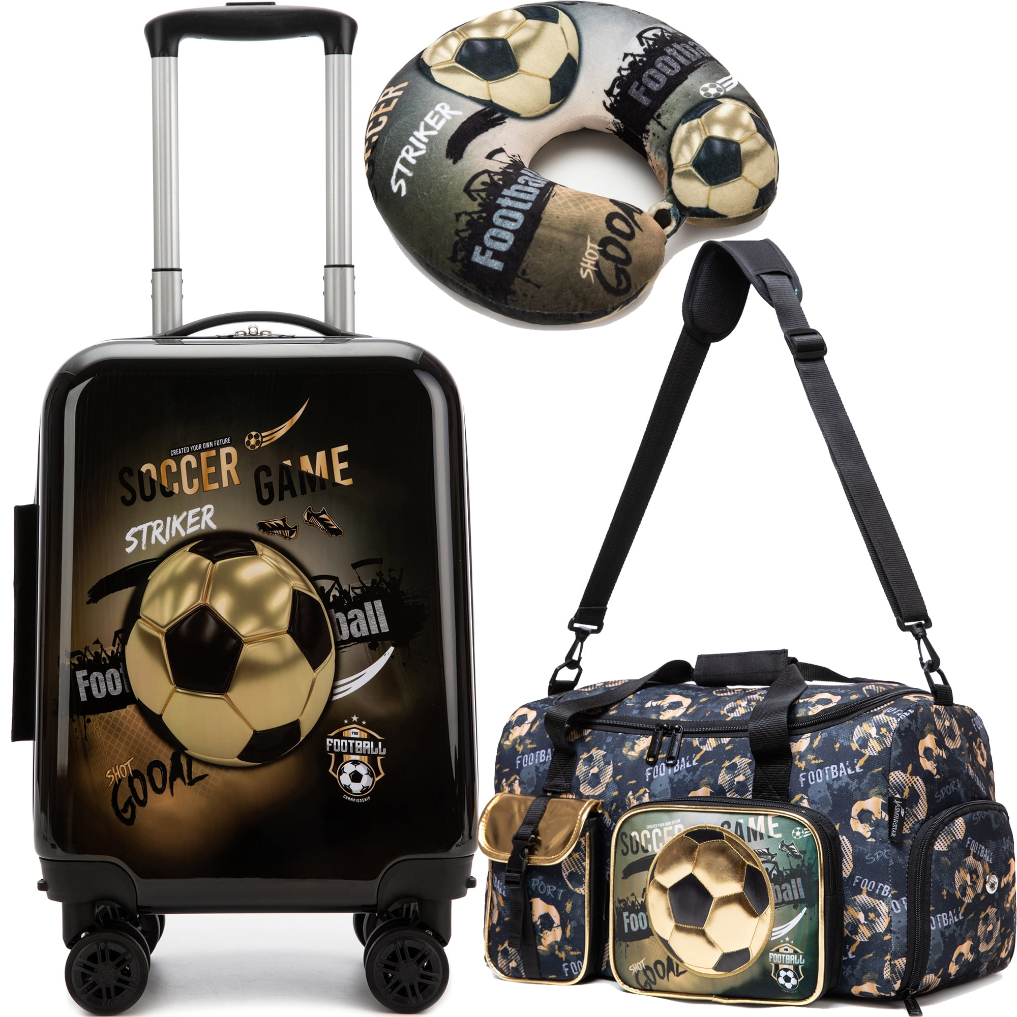 Kids Carry on Luggage Sets Small Suitcases with Wheels for Boys Rolling ...