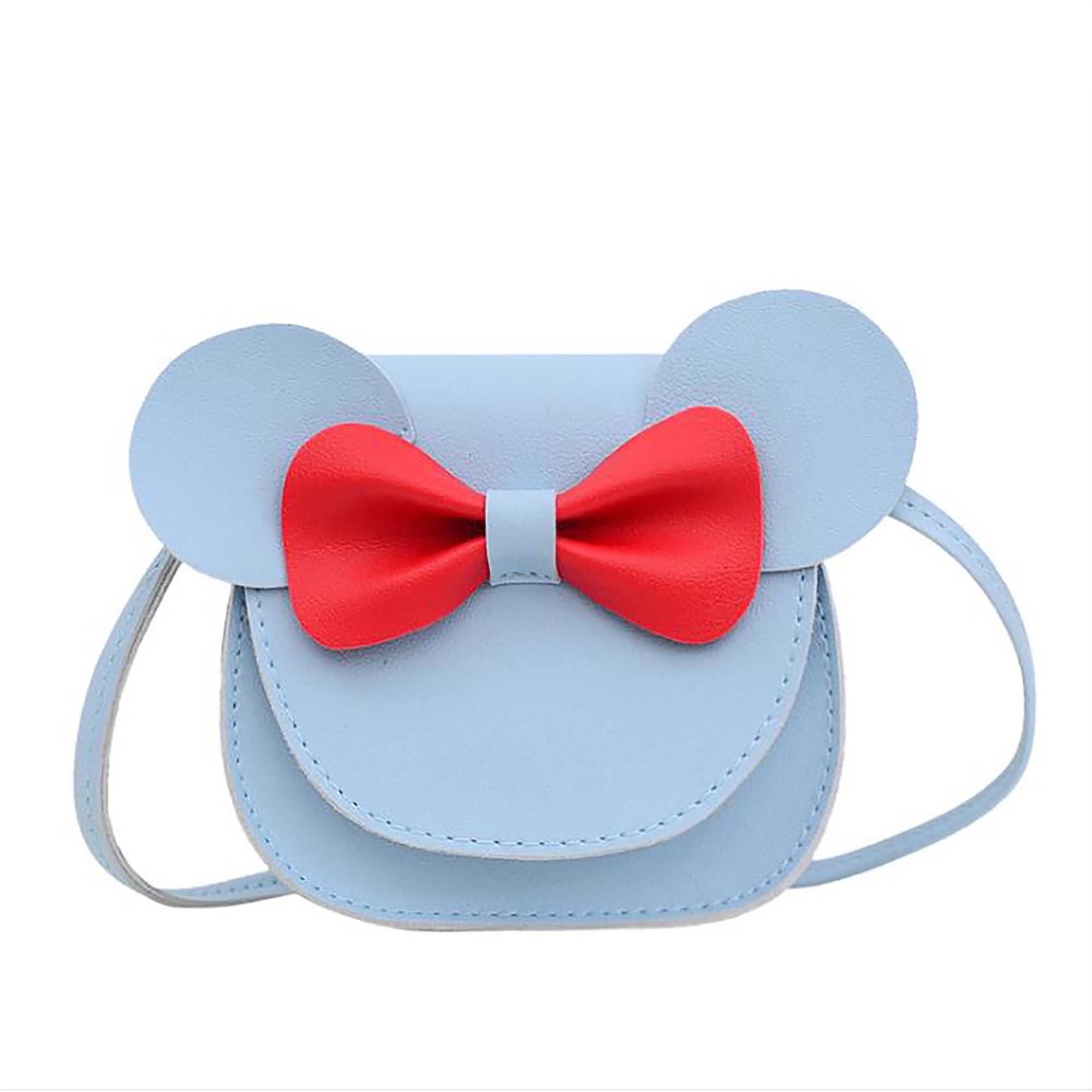 Kids Cartoon Crossbody Bag, Toddler Girls Cute PU leather Bowknot ...