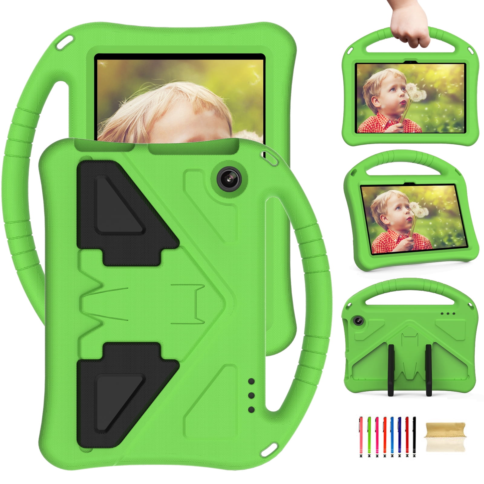 Kids Case for Amazon Kindle Fire 7 12th Gen 2022 with Kickstand/Handle ...