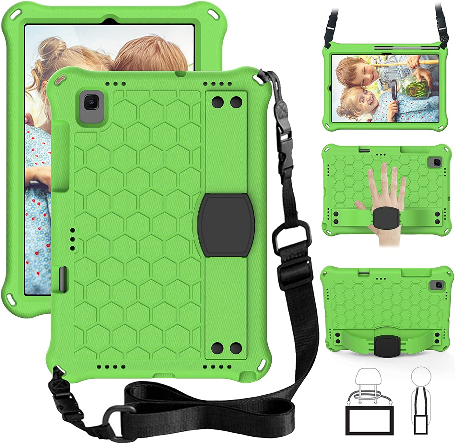 Kids Case for Galaxy Tab A7 Lite Case, 8.7 Inch Tablet Cases 2021, Kids ...