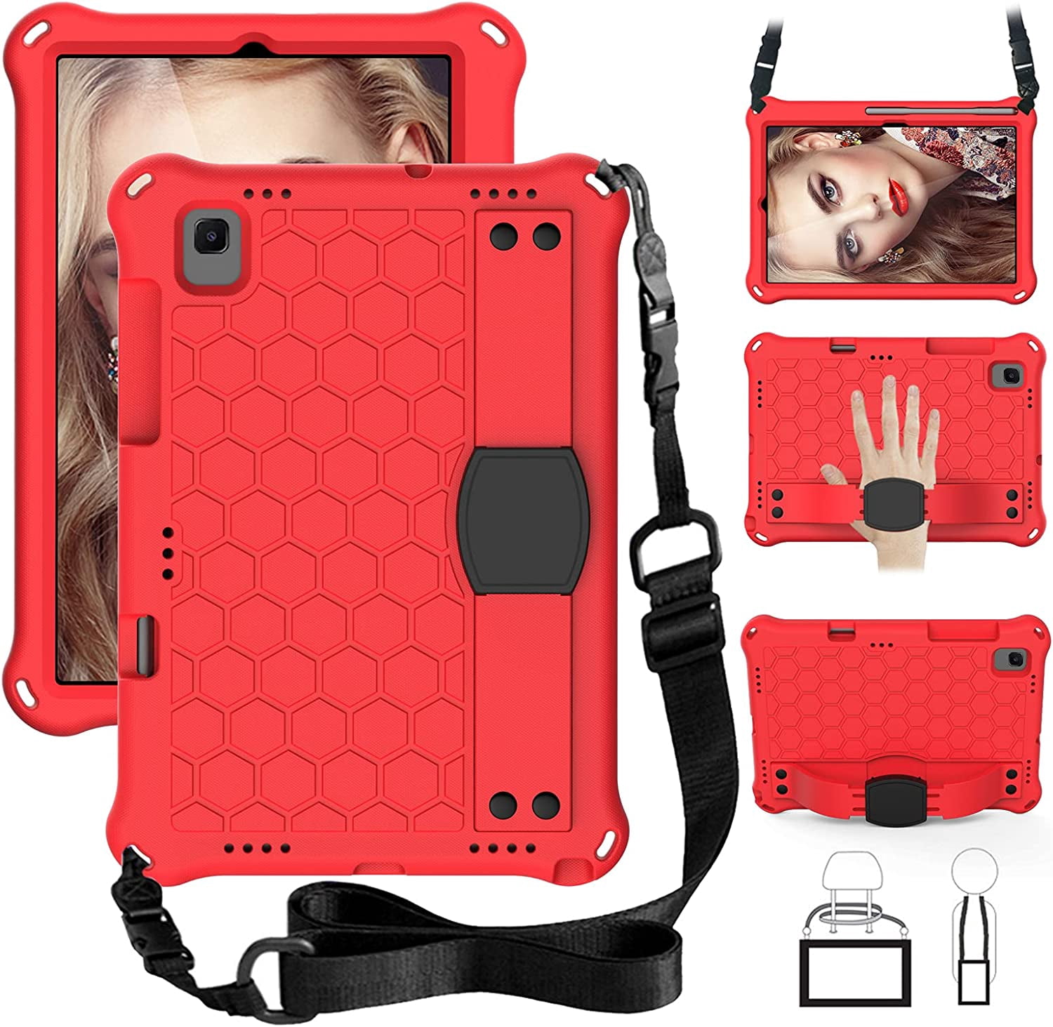 Kids Case for Galaxy Tab A8 Case 10.5'' 2022 (SM-X200/X205/X207), Kids ...