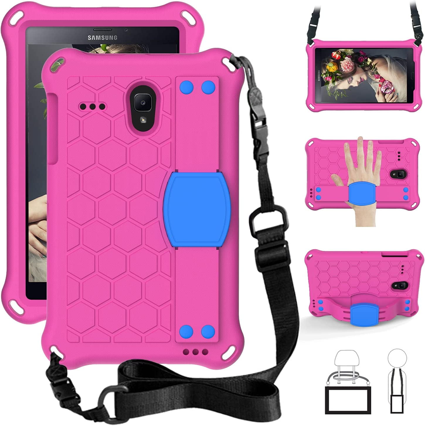 Kids Case for Galaxy Tab E 8.0 SM-T375/ SM-T377/ SM-T378, Kids Friendly ...