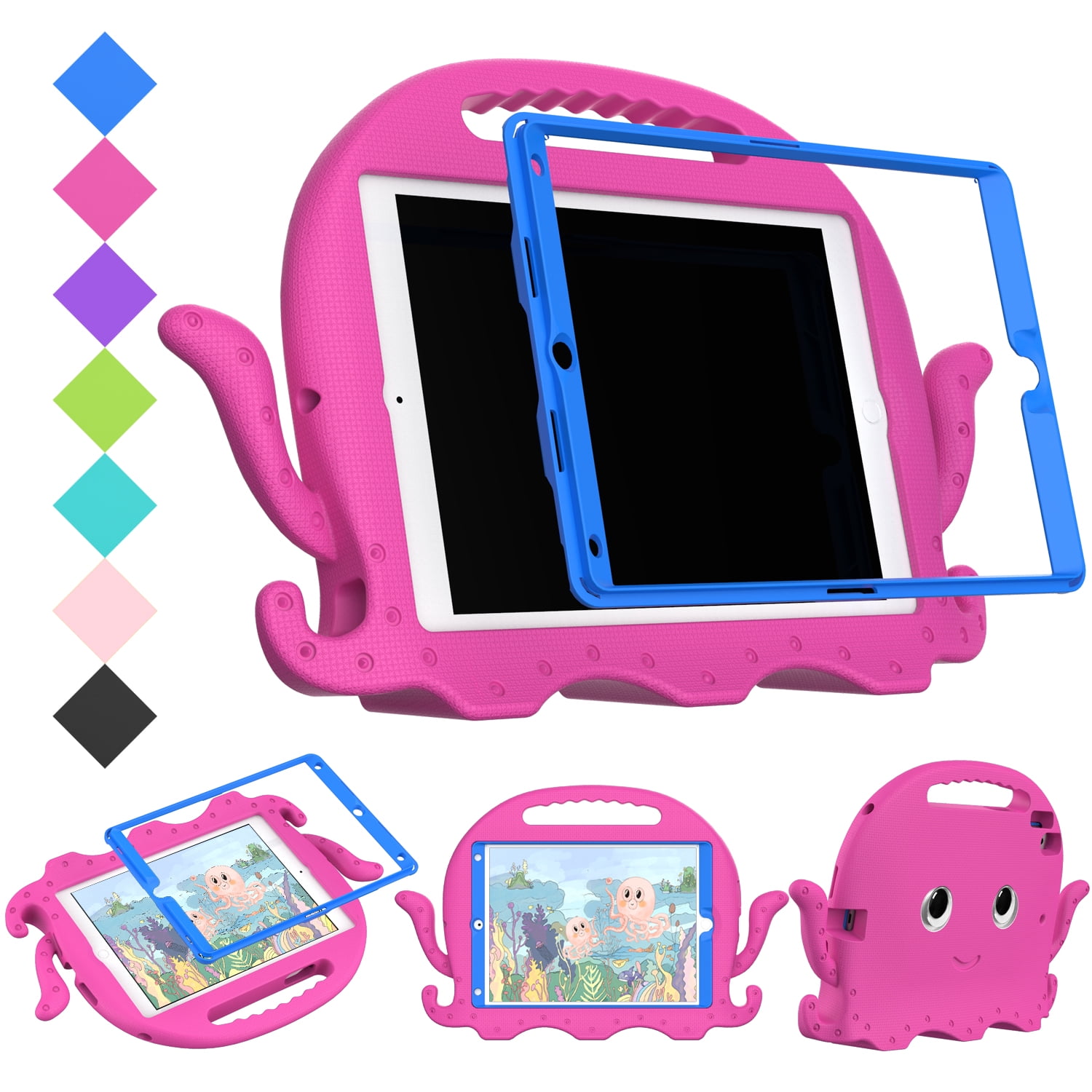 Kids Shockproof Protective Case for iPad 10.2 inch, 2021/2020/2019, 9th ...