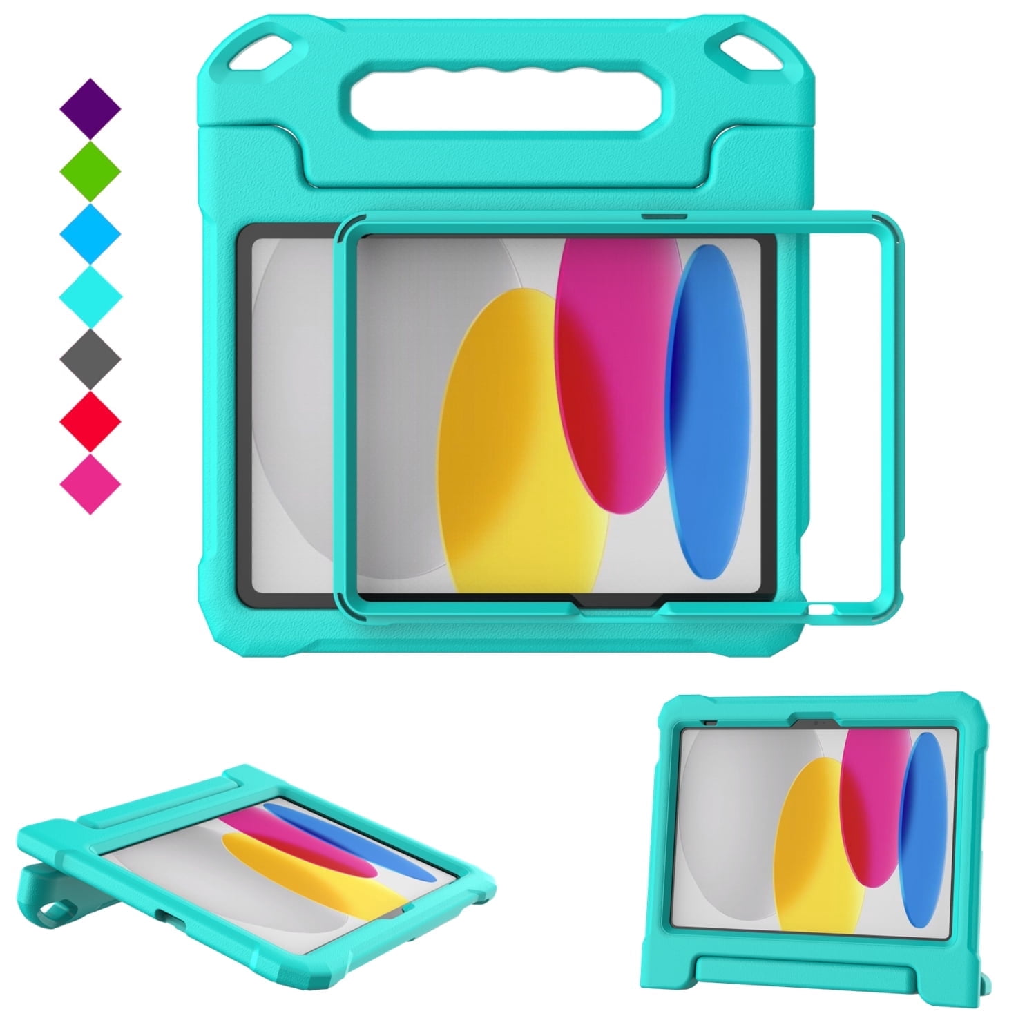 Kids Case for iPad 10th Generation 10.9 inch 2022 Released - Shockproof ...