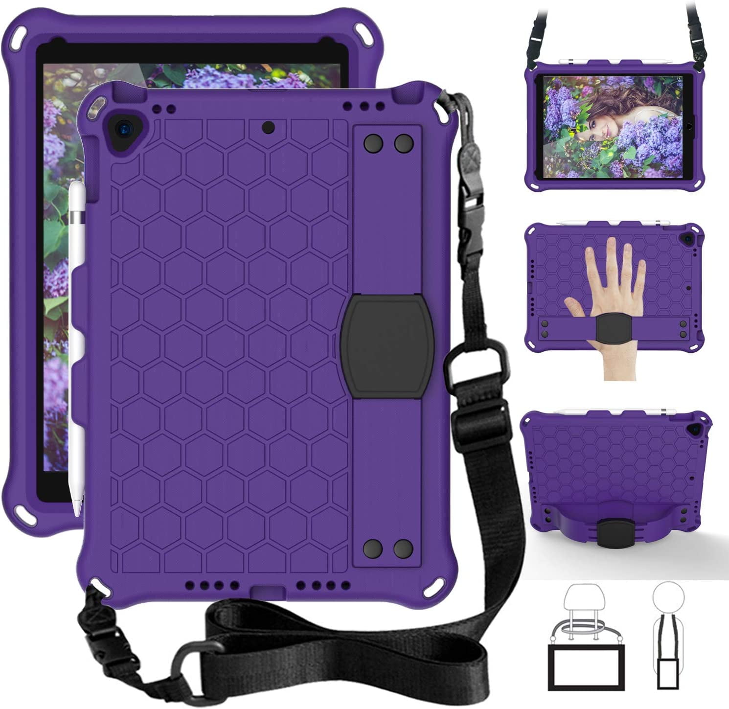 Kids Case for iPad Air 1/ iPad Air 2, iPad 6th/ iPad 5th Generation ...
