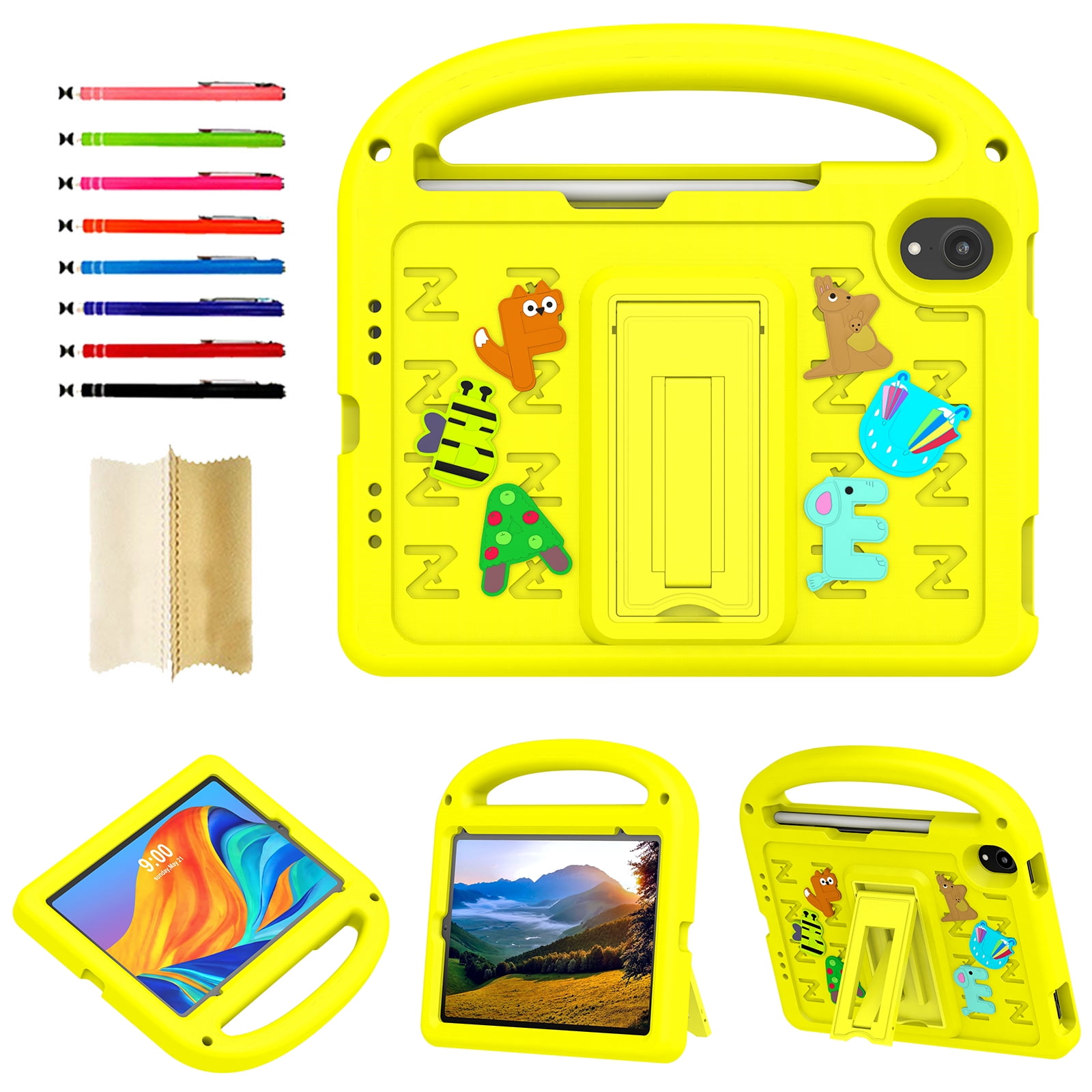 Kids Case for iPad Mini 7 (A17 Pro) 2024 /iPad Mini6 2021, Light Weight ...